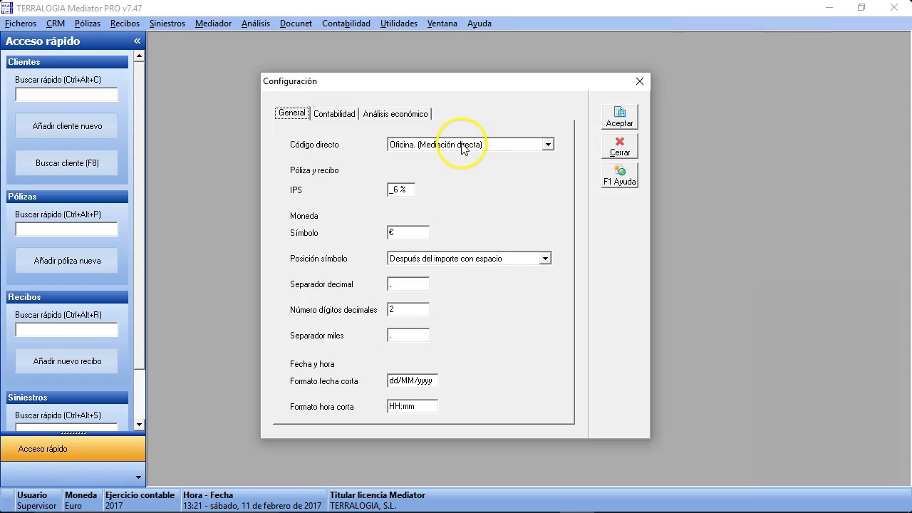 Curso iniciación Mediator - MEDIATOR 10.17